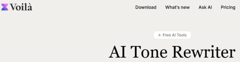 AI Tone Rewriter: 5 Best Free Tools to Change the Tone of Your Writing ...